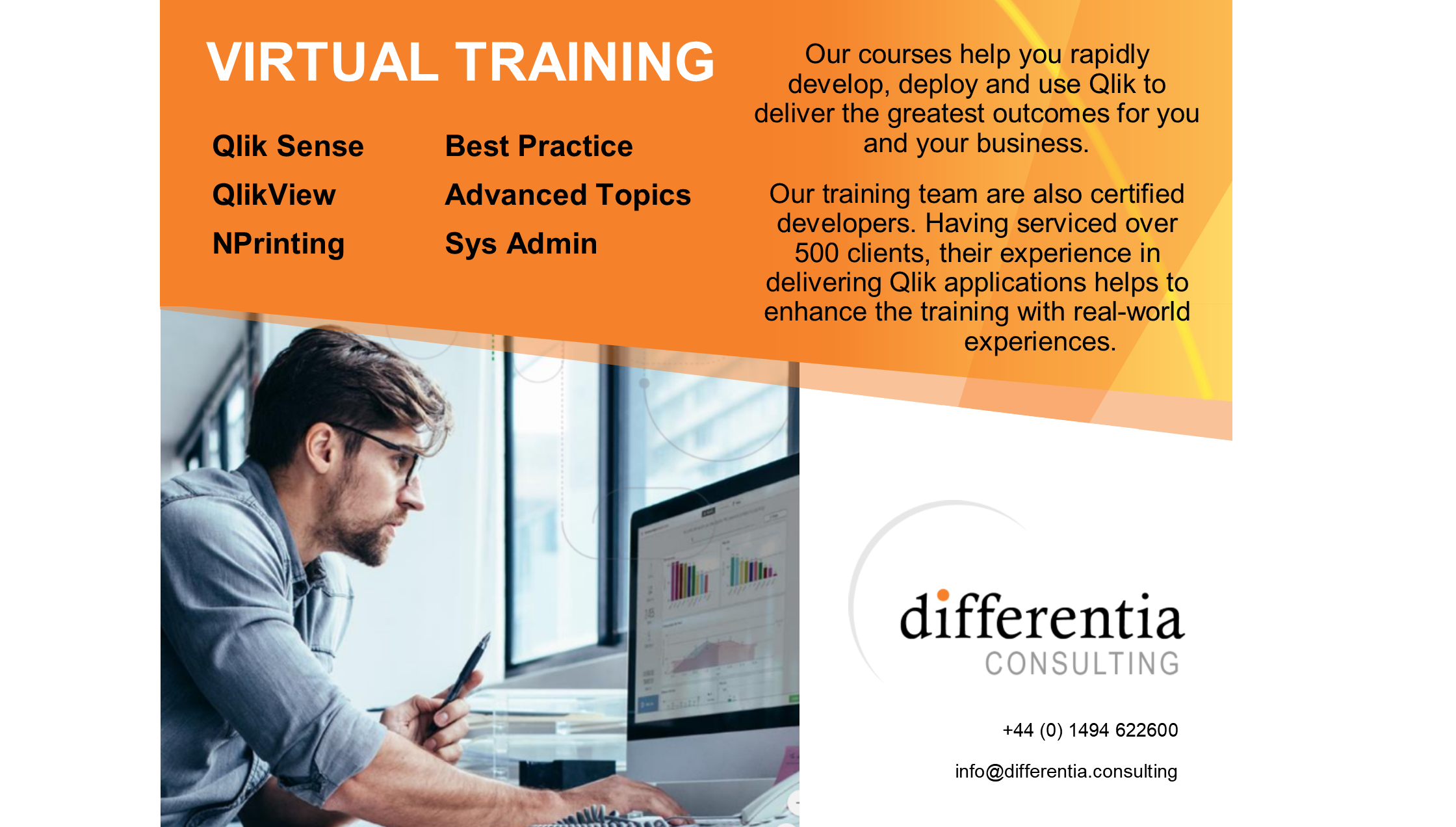 Virtual Training | Qlik Sense QlikView and NPrinting Training | UK